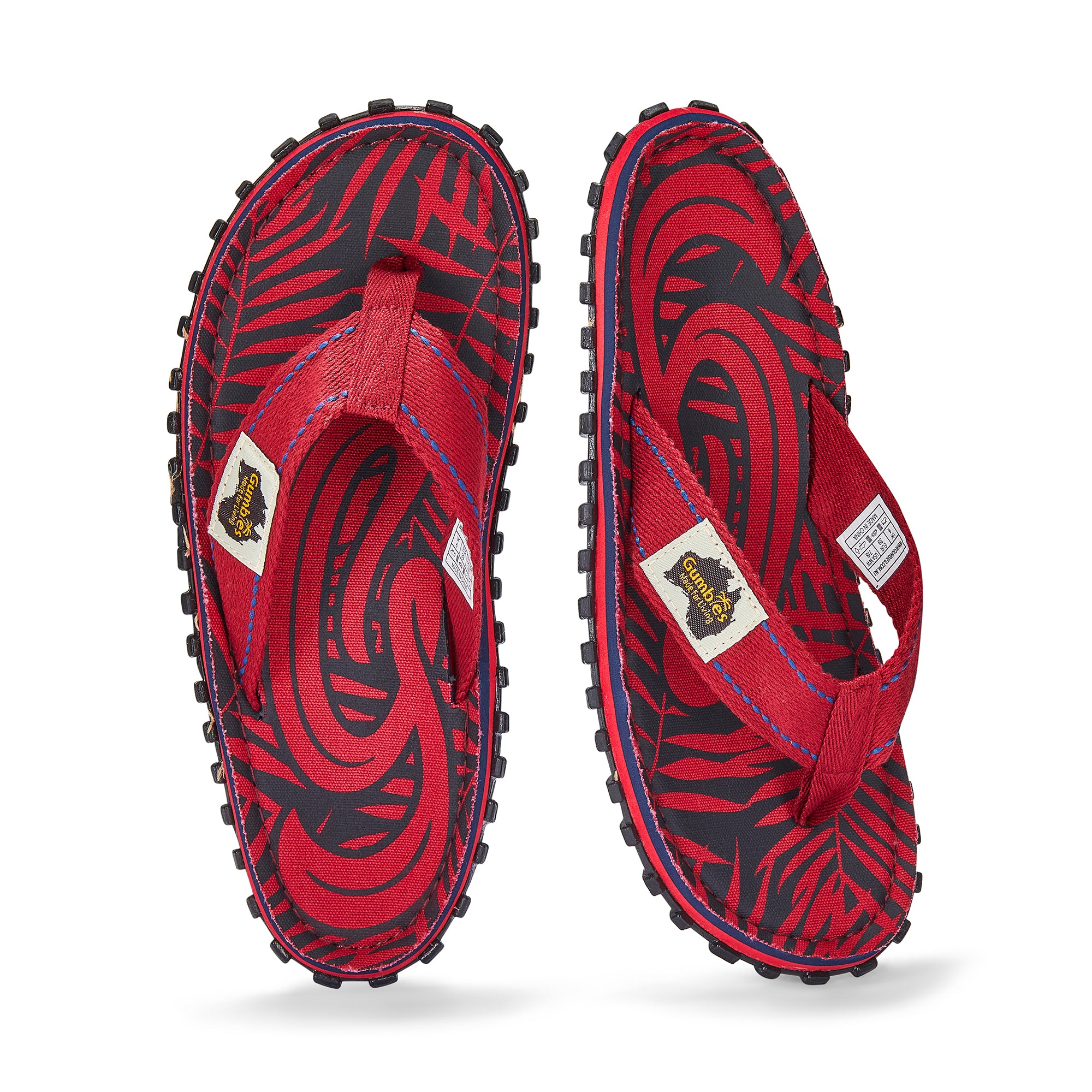 Islander Flip-Flops - Men's - Red G – Gumbies