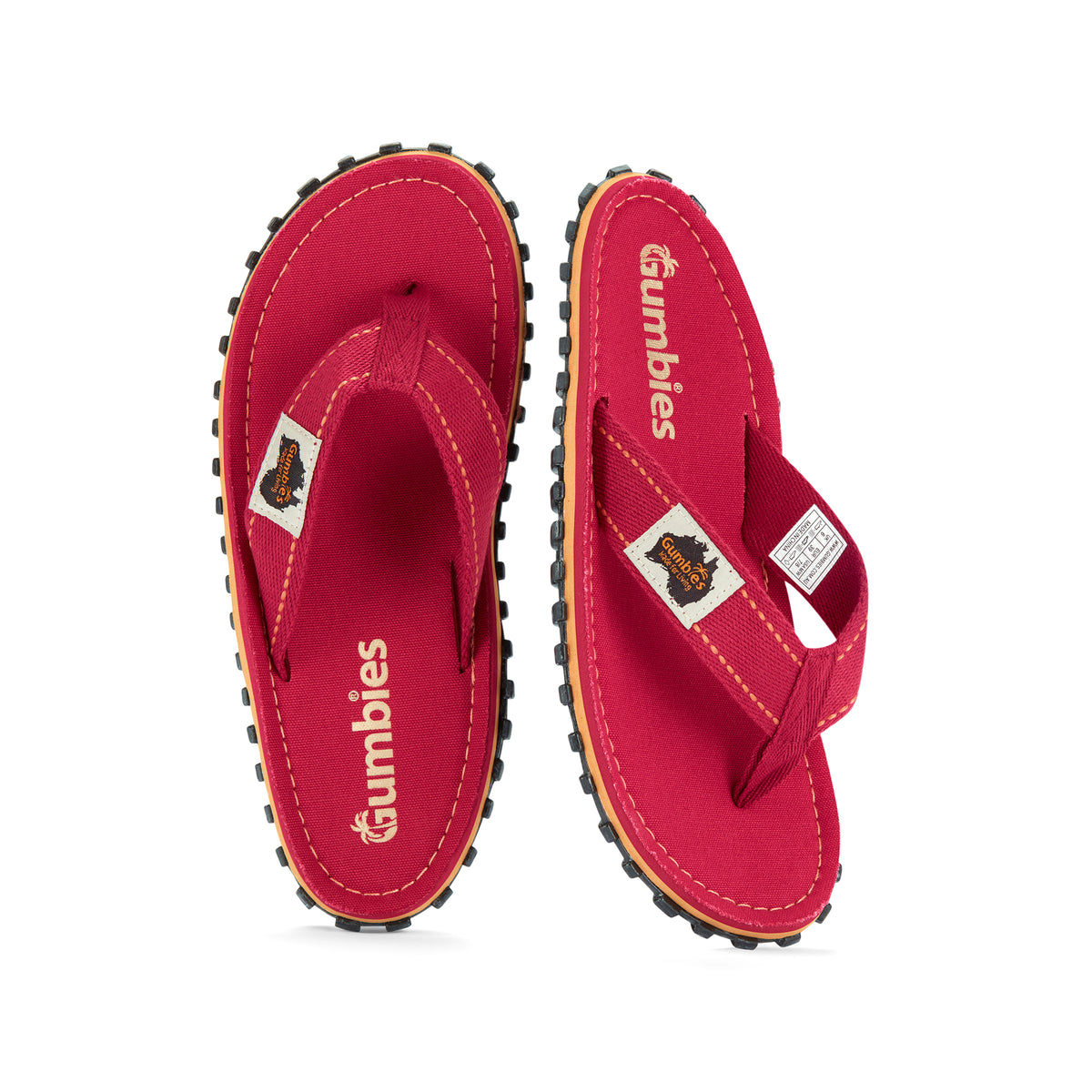 Islander Flip-Flops - Men's - Classic Red – Gumbies